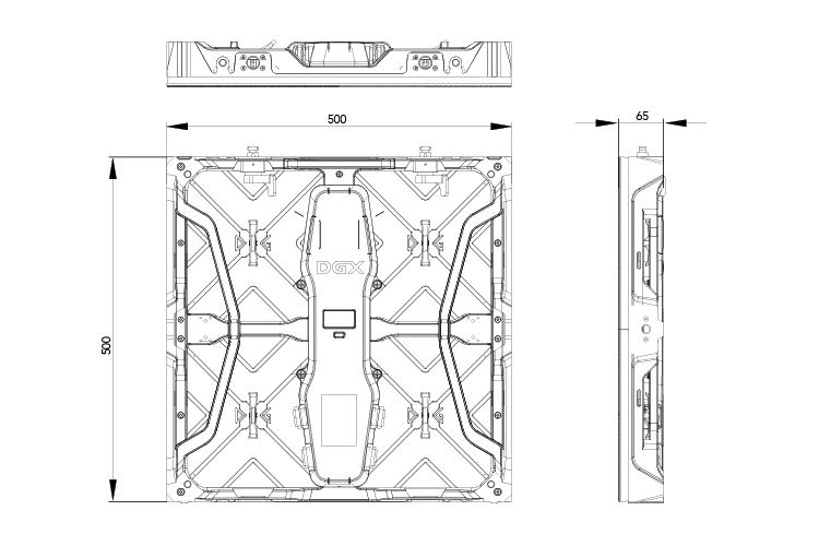 VD4.8IP - P4.81 Indoor Production LED Screen – Event Pixels